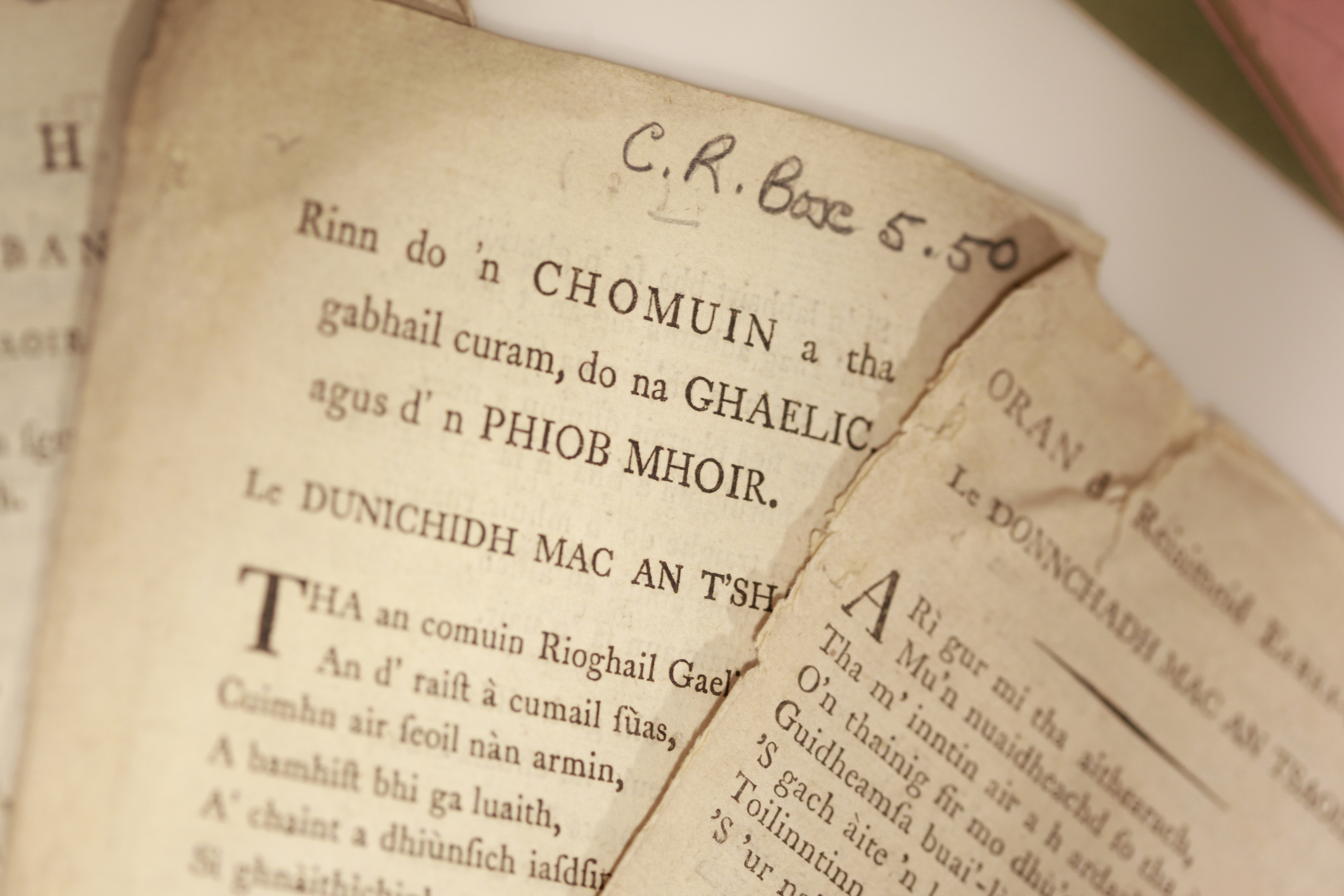 History of Gaelic at the University | Gaelic at the University of ...